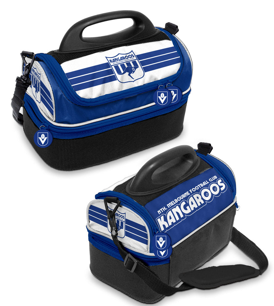 AFL North Melbn Kangaroos Retro Dome Cooler Bag Insulated Lunch Box ...