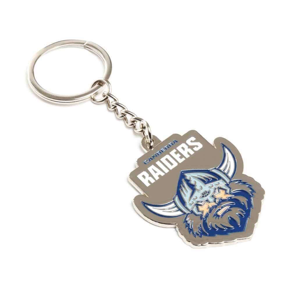 NRL Canberra Raiders Enamel Logo Keyring - Very High Quality Gift ...